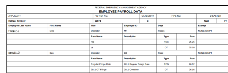 FEMA Grant Accounting Basics: Setting Up for Labor, Equipment ...